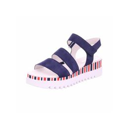 Gabor Sandalen f&uuml;r Damen in blau | Gr.: 8