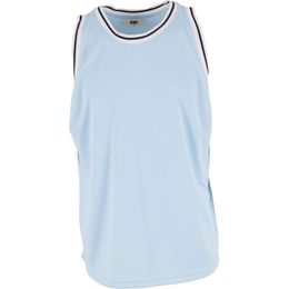 DEF Tank-Tops in light blue/white | Gr.: L
