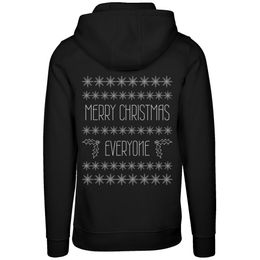 F4NT4STIC Hoodie Merry Christmas Weihnachten Everyone in schwarz | Gr.: XXL