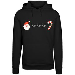 F4NT4STIC Hoodie Weihnachten Ho Ho Ho in schwarz | Gr.: XL