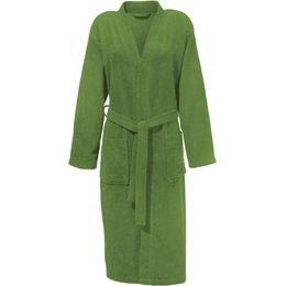 REDBEST Frottier Unisex-Bademantel Chicago in gr&uuml;n | Gr.: M