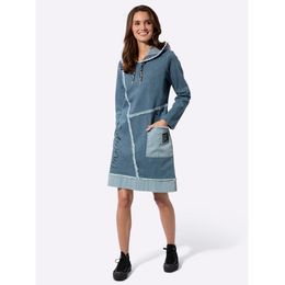 WITT WEIDEN Jeans-Kleid in blue-bleached | Gr.: 44