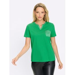 Heine Shirt in grasgr&uuml;n | Gr.: 44