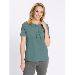 Sieh an! Kurzarm-Shirt in jade | Gr.: 38