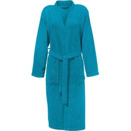 REDBEST Frottier Unisex-Bademantel Chicago in t&uuml;rkis | Gr.: XXL