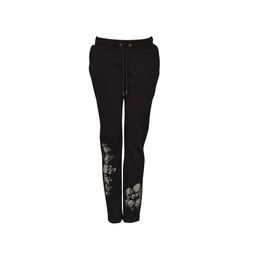 Roberto Geissini Silver Skull Jogginghose Schwarz | Gr.: XL