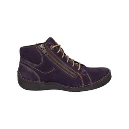 Josef Seibel Schnürstiefelette in lila | Gr.: 42