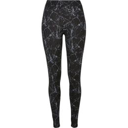 Urban Classics Leggings in blackmarble | Gr.: S