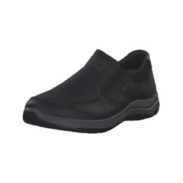 Rieker Slipper in schwarz/schwarz/schwarz/toffee | Gr.: 43