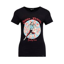 Queen Kerosin T-Shirt Party Line in schwarz | Gr.: 3XL