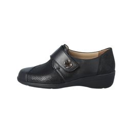 SOLIDUS Komfort Slipper in schwarz | Gr.: 40,5