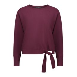 Betty Barclay Feinstrickpullover mit Fledermaus&auml;rmeln in Dark Aubergine | Gr.: 48
