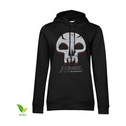MAGIC THE GATHERING Hoodie "Black Mana Skull Girls Hoodie" in Schwarz | Gr.: M