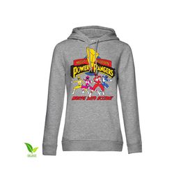 Power Rangers Hoodie "Morph Into Action Girls Hoodie" in Grau | Gr.: XXL