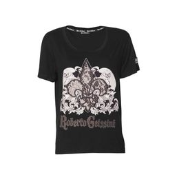 Roberto Geissini Deluxe T-Shirt Schwarz | Gr.: S