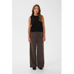 Kaffe Casual Hose KAlauren Regular fit in Chocolate Brown CC | Gr.: 46
