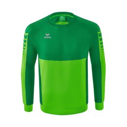 Erima Kinder Six Wings Sweatshirt in green/smaragd | Gr.: 152