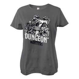 Dungeons and Dragons Shirt "D&D Dung. Monsters" in Grau | Gr.: XL