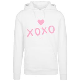 F4NT4STIC Hoodie Valentinstag xoxo in wei&szlig; | Gr.: S