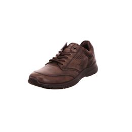 Ecco Schn&uuml;rschuh Irving in cocoa brown/coffee | Gr.: 48