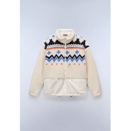 Napapijri Pullover "T-Ansei Fz W" in Beige | Gr.: S