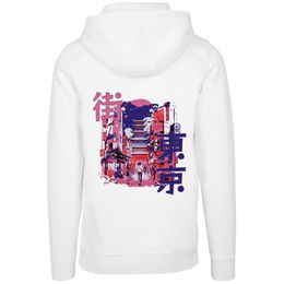 F4NT4STIC Hoodie Tokio City in wei&szlig; | Gr.: XXL