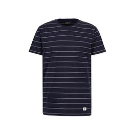 HONESTY RULES T-Shirts " Pin Striped " in blau | Gr.: XS