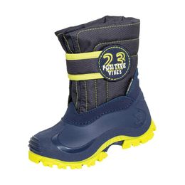 Spirale Kinder-Winterstiefel Mika gef&uuml;ttert in marineblau | Gr.: 25