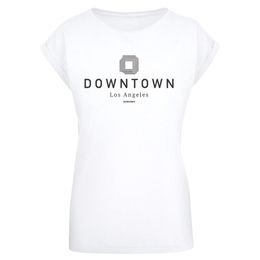 F4NT4STIC T-Shirt Downtown LA SHORT SLEEVE TEE in wei&szlig; | Gr.: M