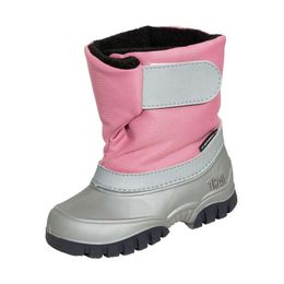 Spirale Kinder-Winterstiefel Kovu gef&uuml;ttert in pink/silber | Gr.: 23