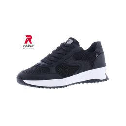 Rieker Schn&uuml;rschuh in schwarz/schwarz/schw | Gr.: 37