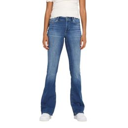 Only Jeans ONLBLUSH MID FLARED REA1319 flared in Blau | Gr.: M/L32