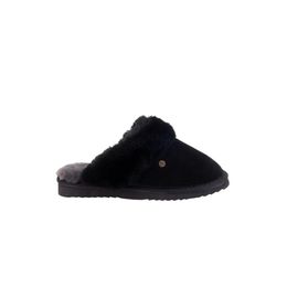 Warmbat Pantoffel 'Classic' in schwarz | Gr.: 39