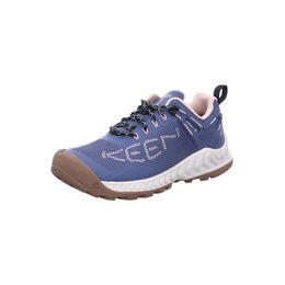 Keen Schn&uuml;rschuh NXIS EVO WP in Vintage Indigo/Peach | Gr.: 37,5