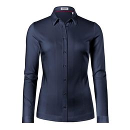 Vincenzo Boretti Bluse tailliert in dunkelblau | Gr.: 40