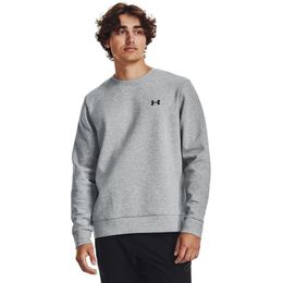 Under Armour Longsleeve "Ua Unstoppable Flc Crew" in Grau | Gr.: XL