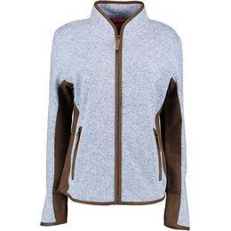 Tom Collins Strickfleecejacke Detit in hellblau/bleu | Gr.: 34