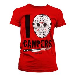 Friday the 13th Shirt in Rot | Gr.: M