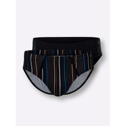 WITT WEIDEN Slip in schwarz + schwarz-gestreift | Gr.: 12
