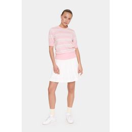 Saint Tropez Kurzarm-Bluse MilanaSZ in Pink-a-boo Bright | Gr.: M