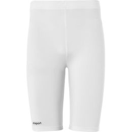 Uhlsport Leggings "Distinction Colors Tights" in Wei&szlig; | Gr.: 164