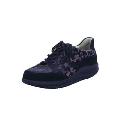 Finn Comfort Lowtop-Sneaker OTARU in schwarz/bordo | Gr.: 7,5