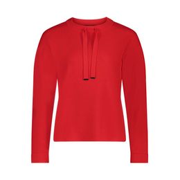Betty Barclay Feinstrickpullover mit Seitenschlitzen in High Risk Red | Gr.: 44
