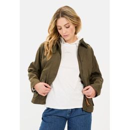 Camel Active Blouson mit Cordkragen in Dunkel Khaki | Gr.: 42