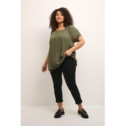Kaffe curve Kurzarm-Bluse KCami A-shape in Grape Leaf | Gr.: 50