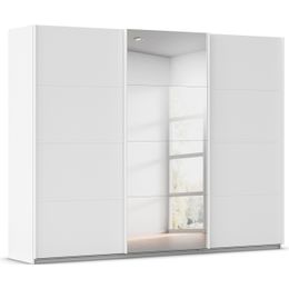 Kleiderschrank Rauch "Schwebetürenschrank OTTO´s Choice Garderobe Schrank TOP ANGEBOT Avola", weiß (alpinweiß, leisten weiß), B:271cm H:229cm T:62cm, Holzwerkstoff, Schränke, mit eleganten Zierleisten in Chrom, Schwarz oder Weiß MADE IN GERMANY