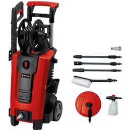 Hochdruckreiniger Einhell "TE-HP 140", rot (rot, schwarz), B:36,4cm H:88,5cm L:38cm, Hochdruckreiniger