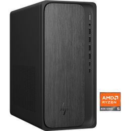 HP PC "M02-0055ng", grau (grau, schwarz), Microsoft Windows 11 Home, 16 GB RAM 1.000 GB SSD, Desktop-PCs, PC