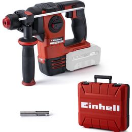 Akku-Bohrhammer Einhell "HEROCCO 18/20", rot (rot, schwarz), B:360mm H:120mm L:400mm, Bohrmaschinen, Power X-Change, SDS+, ohne Akku & Ladegerät, inkl. Transportkoffer
