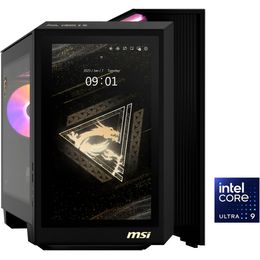 MSI Gaming-PC "MEG Vision X AI 2NVZ9-233DE", schwarz, Microsoft Windows 11 Home, 128 GB RAM 2.000 GB SSD, Desktop-PCs